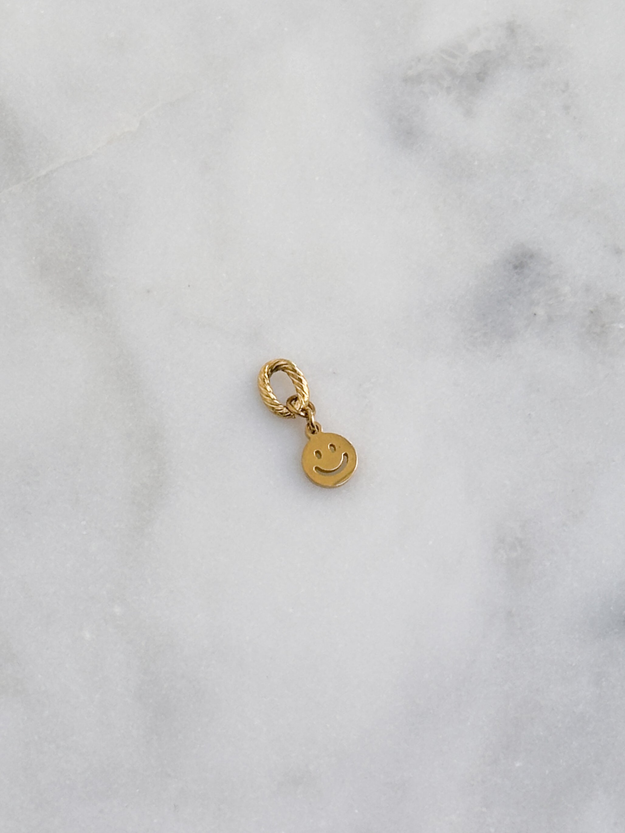 Mini Happy Face Charm – Link & Spark